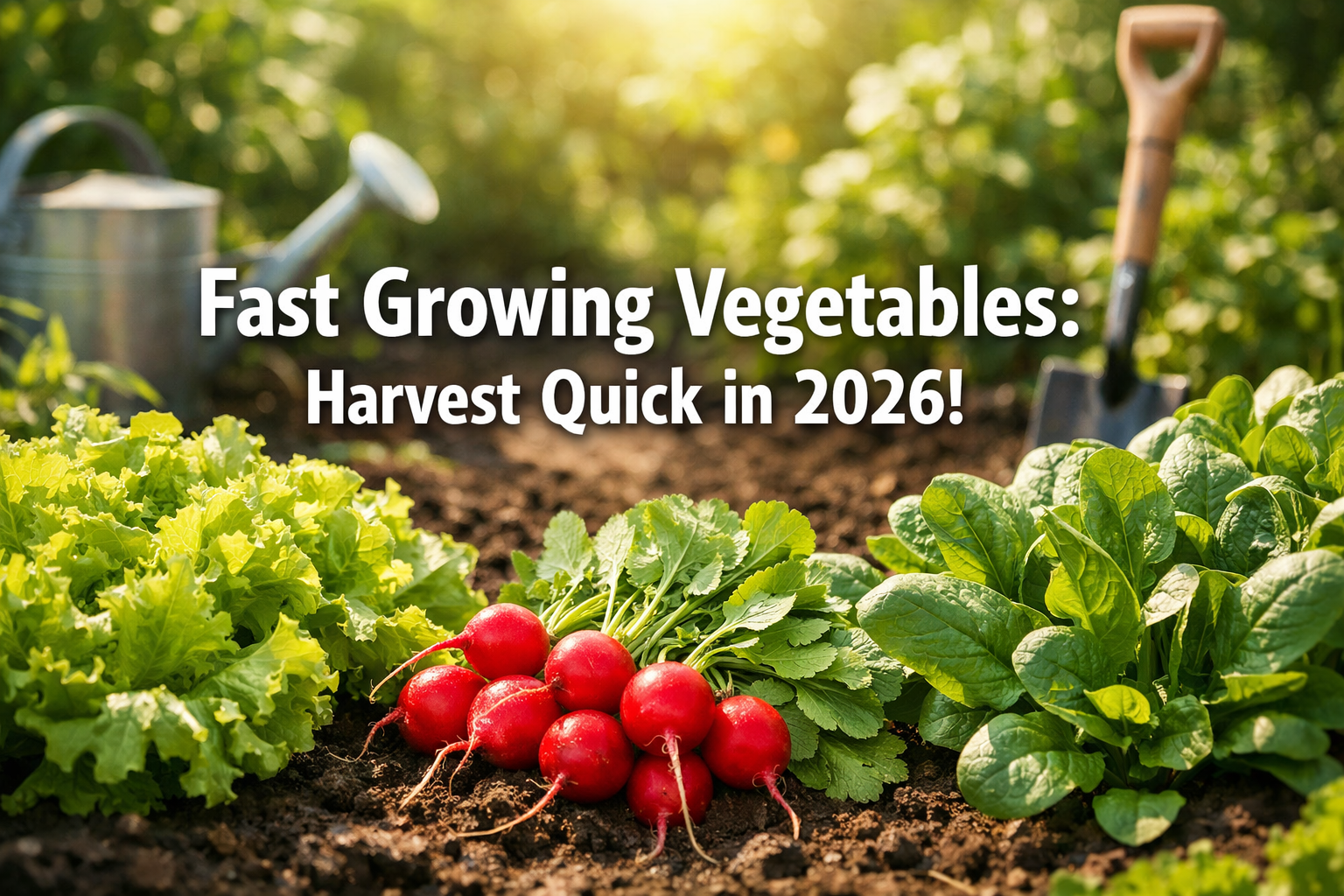 Fast Growing Vegetables: Harvest Quick & Easy In 2026