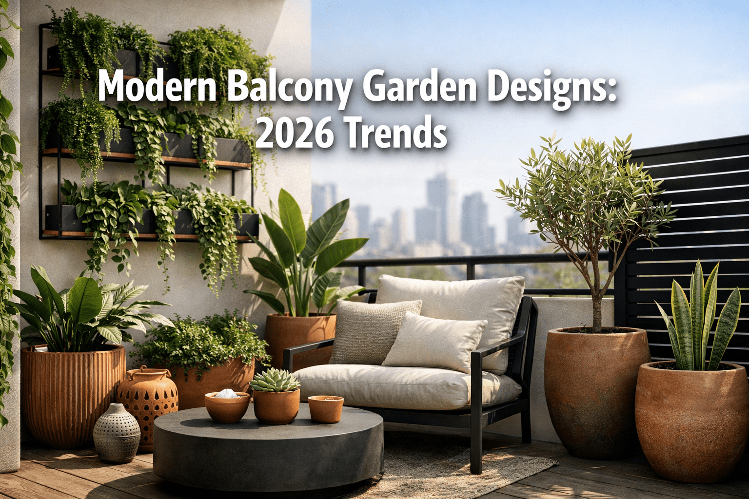 Modern Balcony Garden Designs: 2026 Trends & Ideas