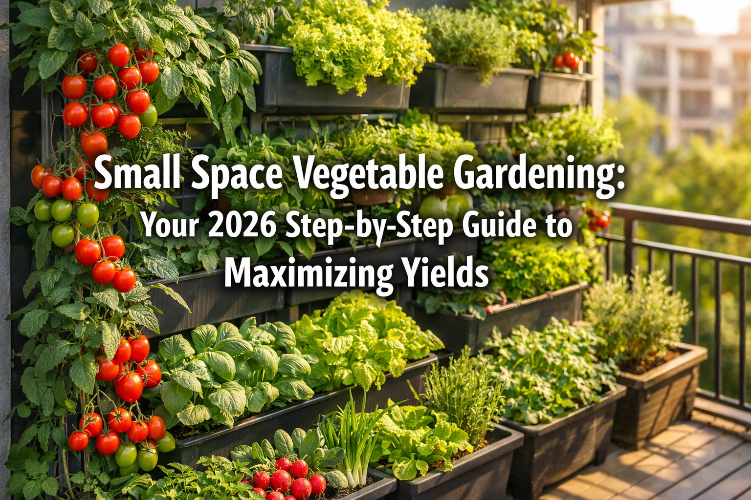 Small Space Vegetable Gardening: 2026 Step-by-Step Guide