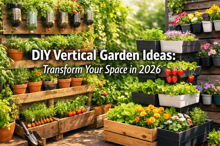 DIY Vertical Garden Ideas: Build Your Green Oasis In 2026