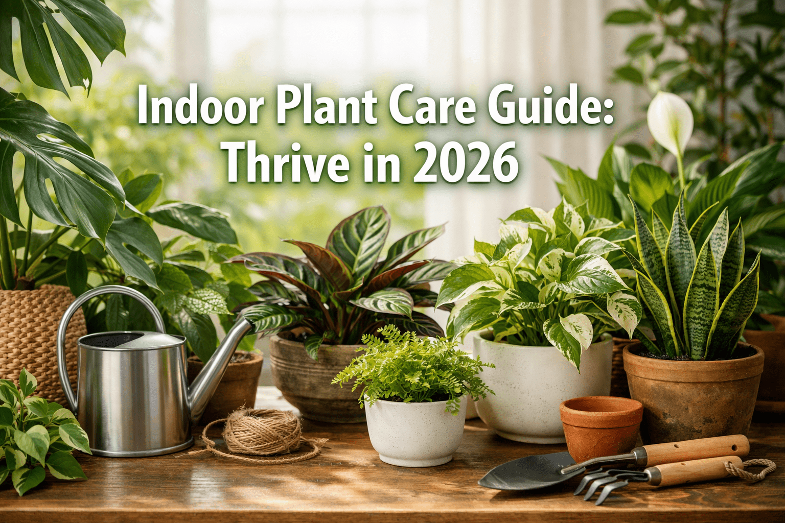 Indoor Plant Care Guide 2026: Grow Thriving Houseplants